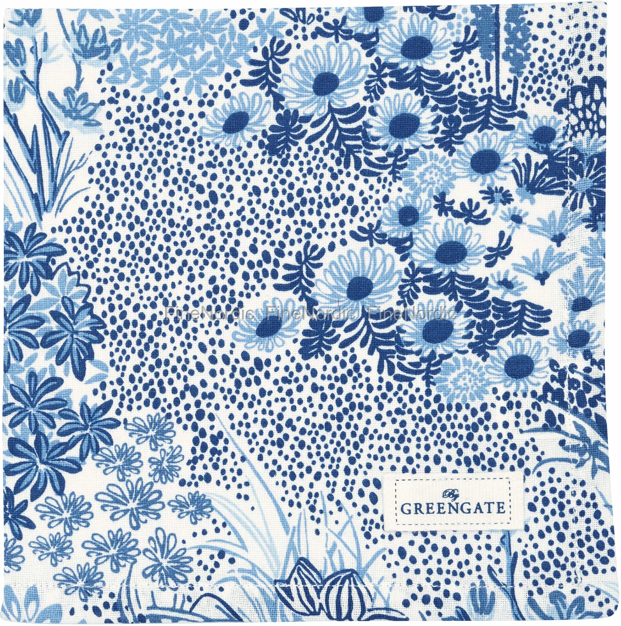 GreenGate Stoffserviette Kristel Blue