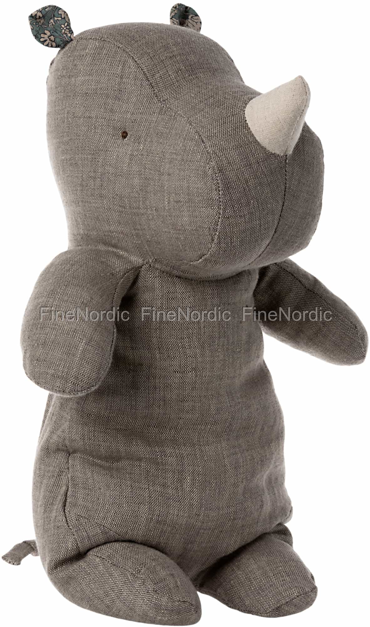 Maileg Safari Friends Nashorn Medium - Dunkelgrau