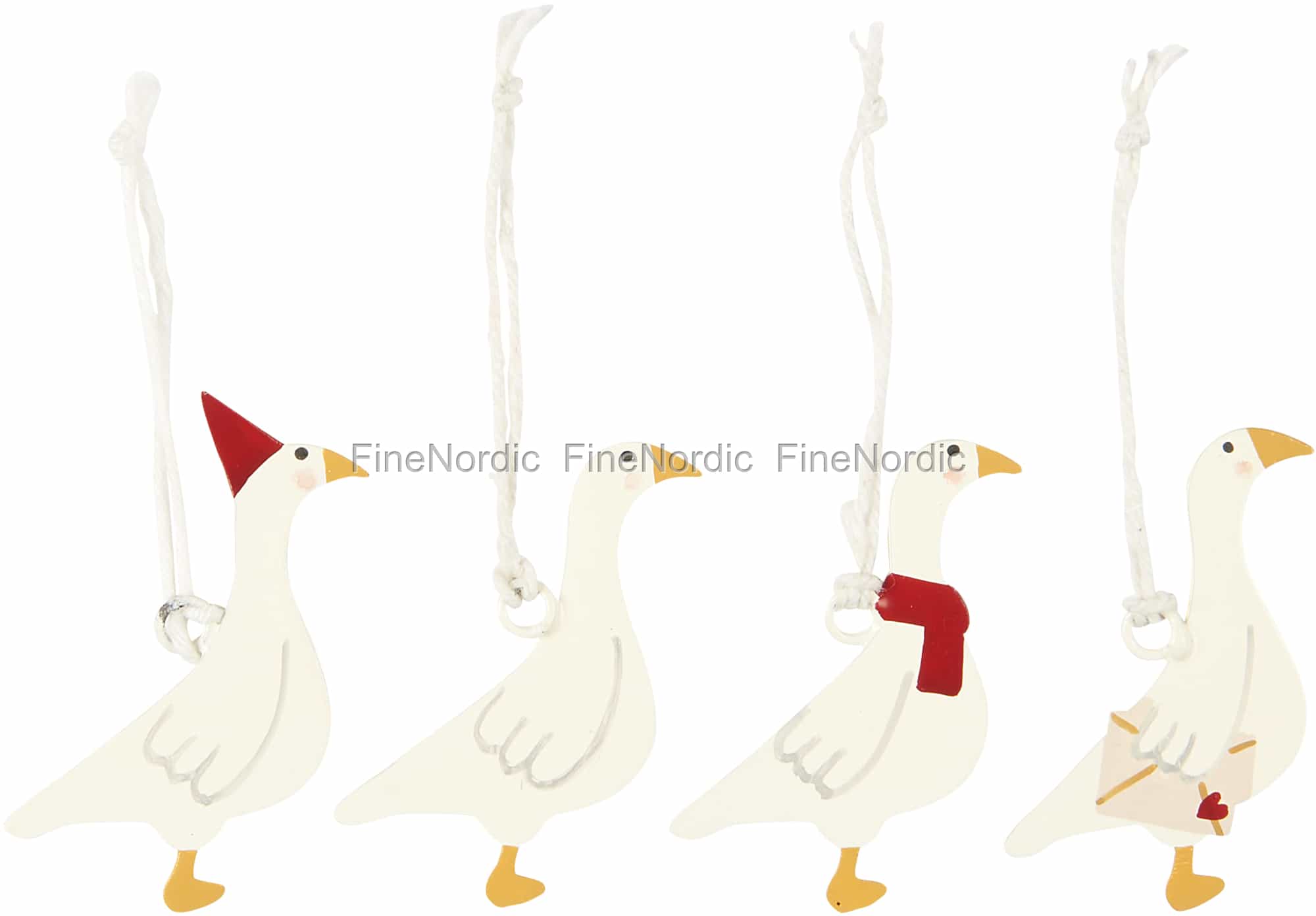 Ib Laursen Gans zum Aufhängen My Nostalgic Christmas 4er Set