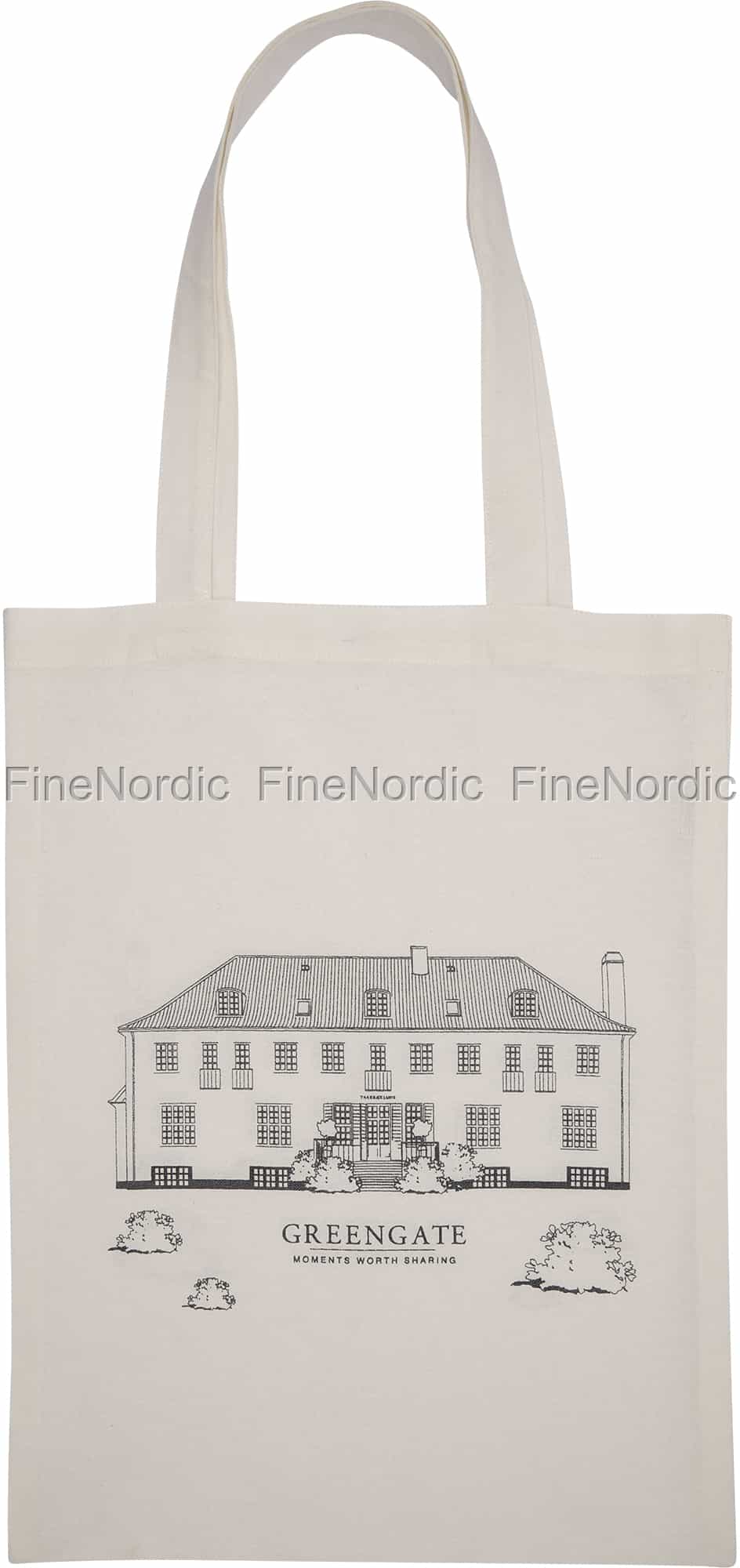 GreenGate Tasche Baumwolle Greengate White