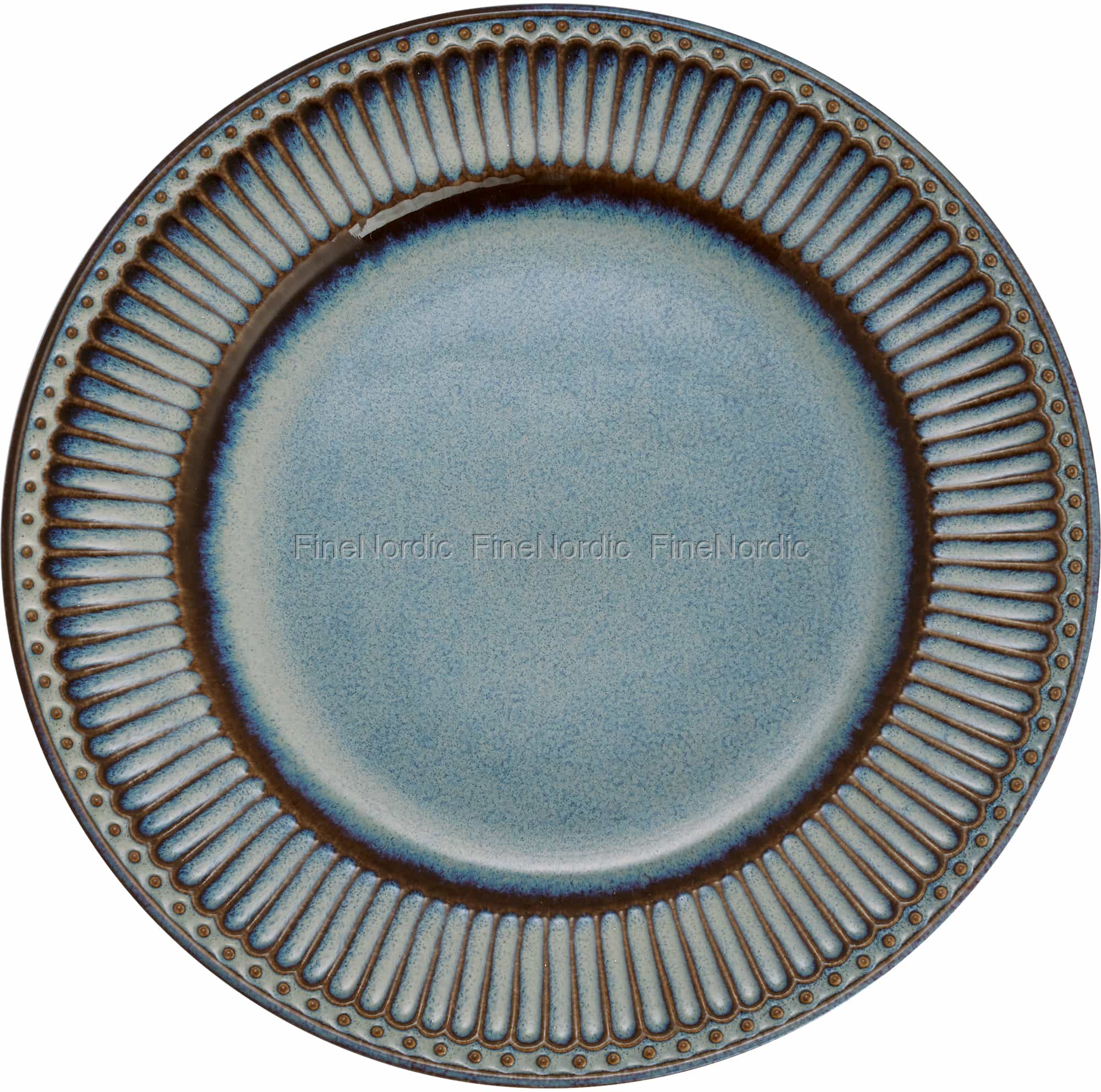 GreenGate Speiseteller Alice Oyster Blue