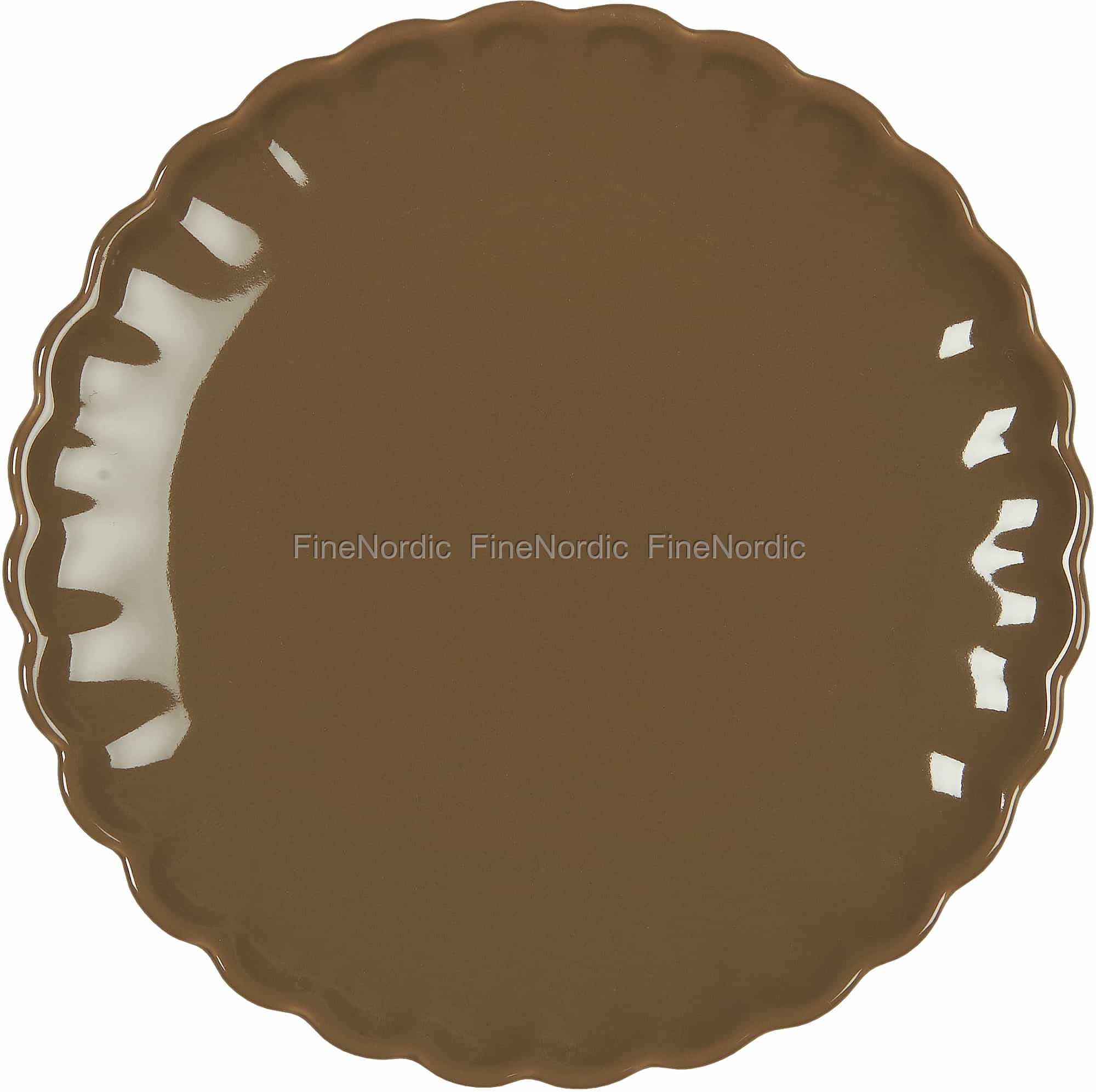 Ib Laursen Teller aus Keramik - Mynte Mynte Hazelnut