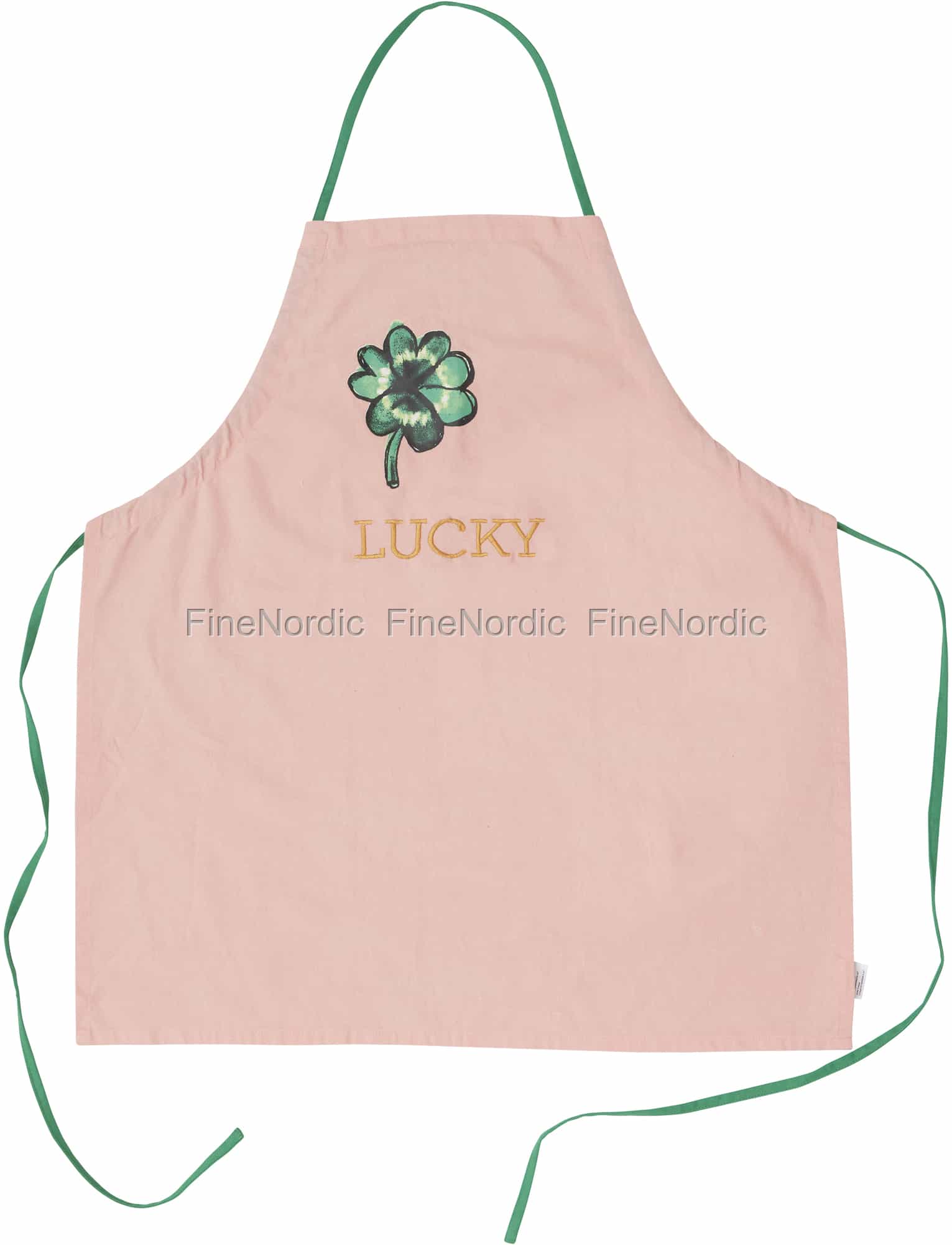 Rice Schürze - Good Luck - Hell Rosa