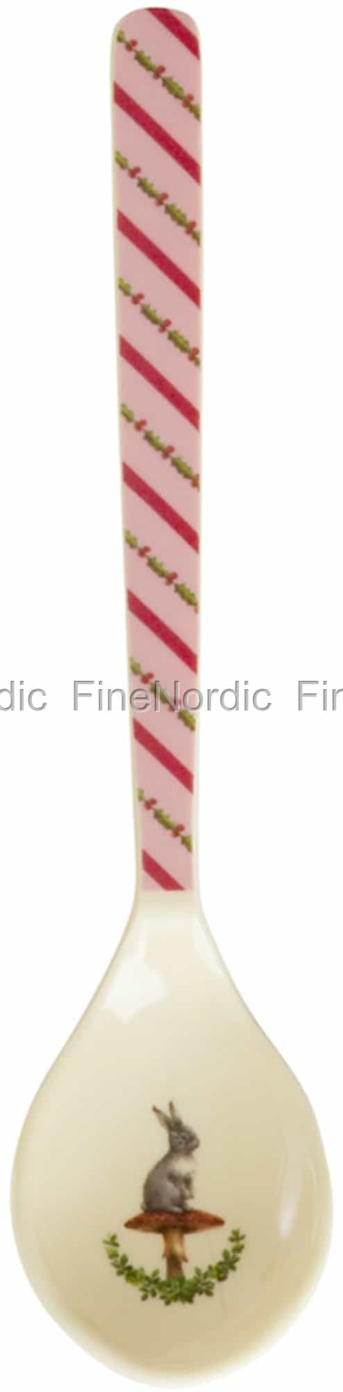 Rice Melamin Teelöffel - "Sweet Forest" - Rot