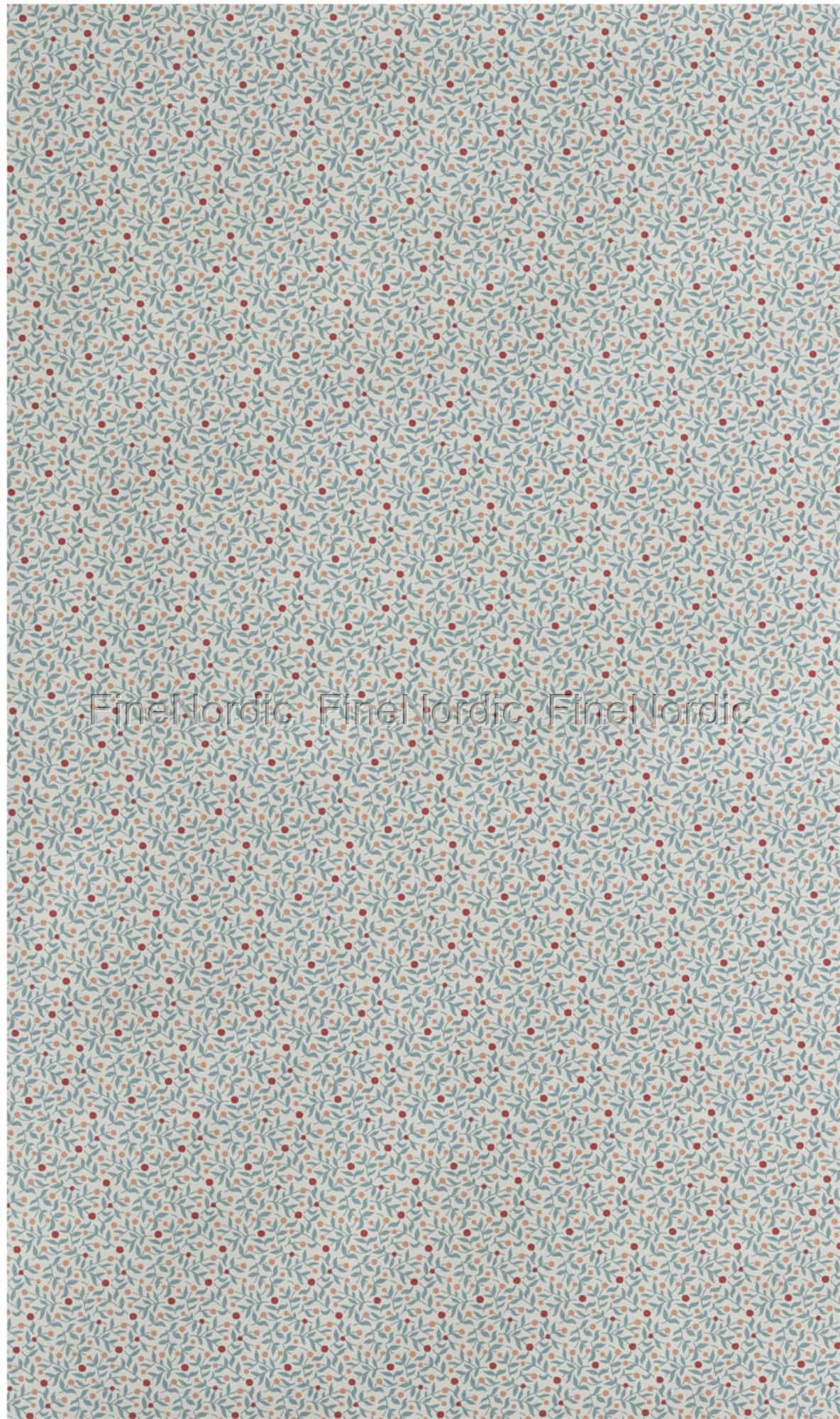 Maileg Geschenkpapier Beerenzweige Staubig Blau - 10 m