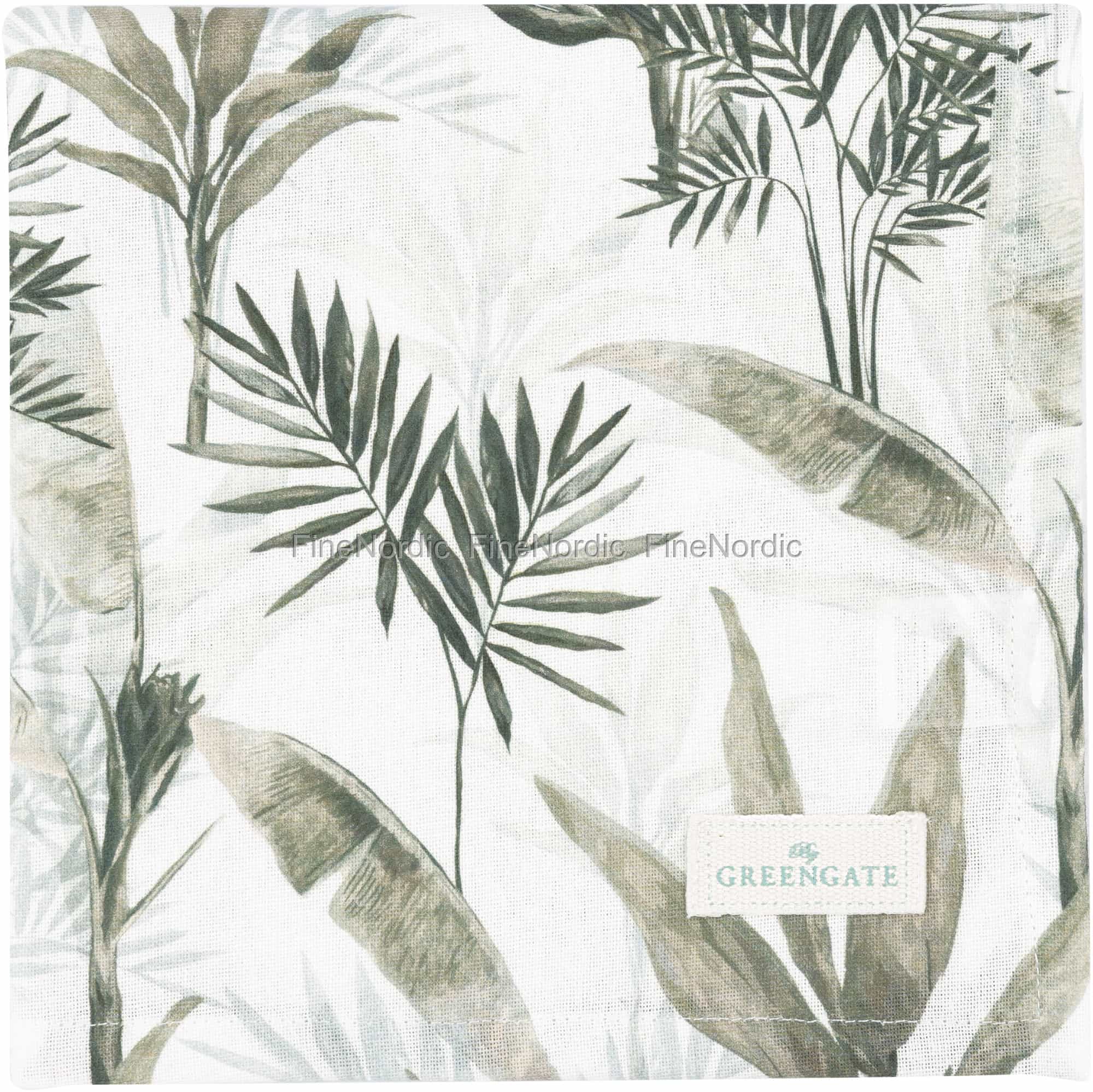 GreenGate Stoffserviette Eira White