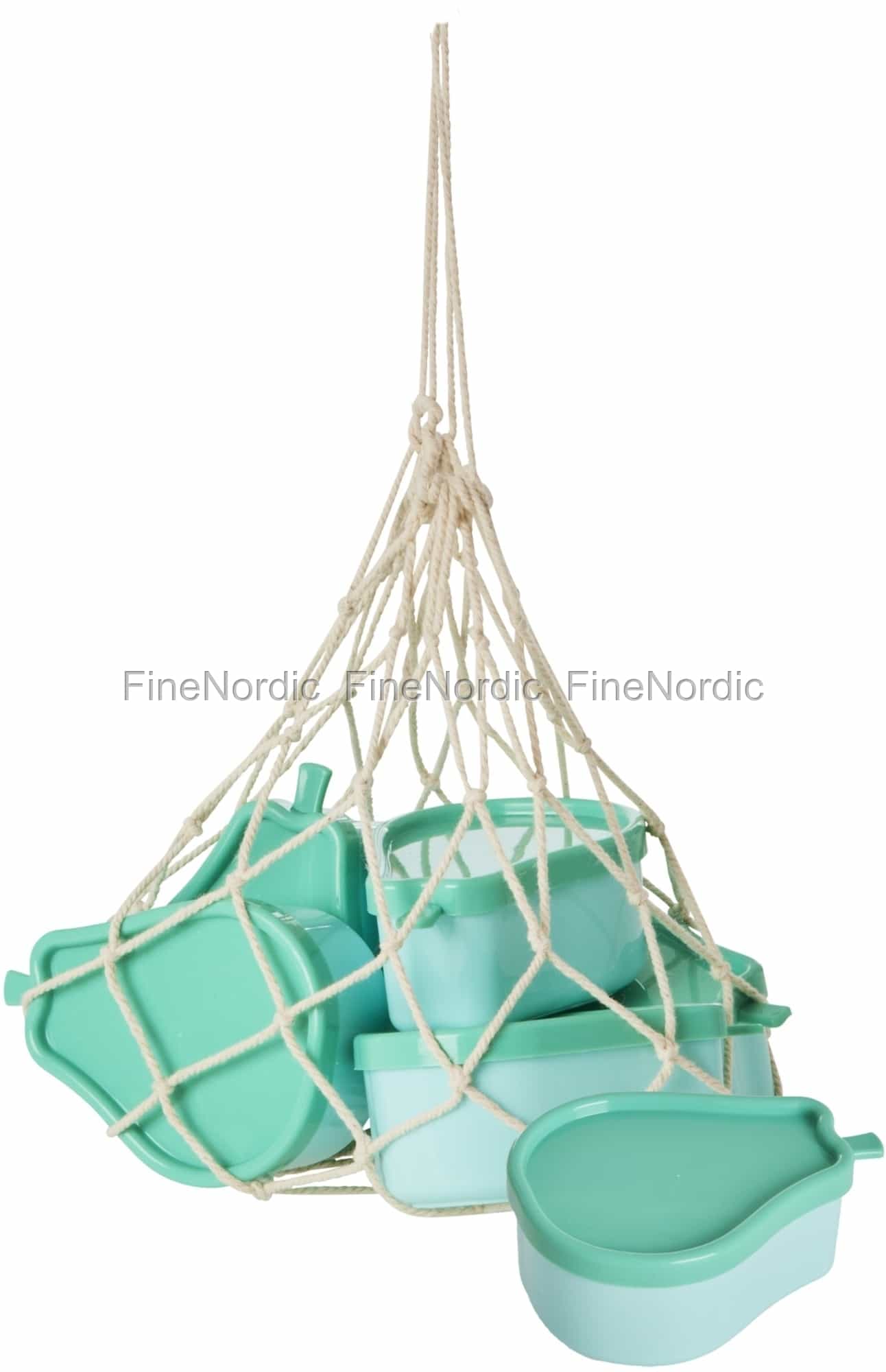 Rice Kunststoff Lebensmittelboxen - Birne - Klein - 6er Set