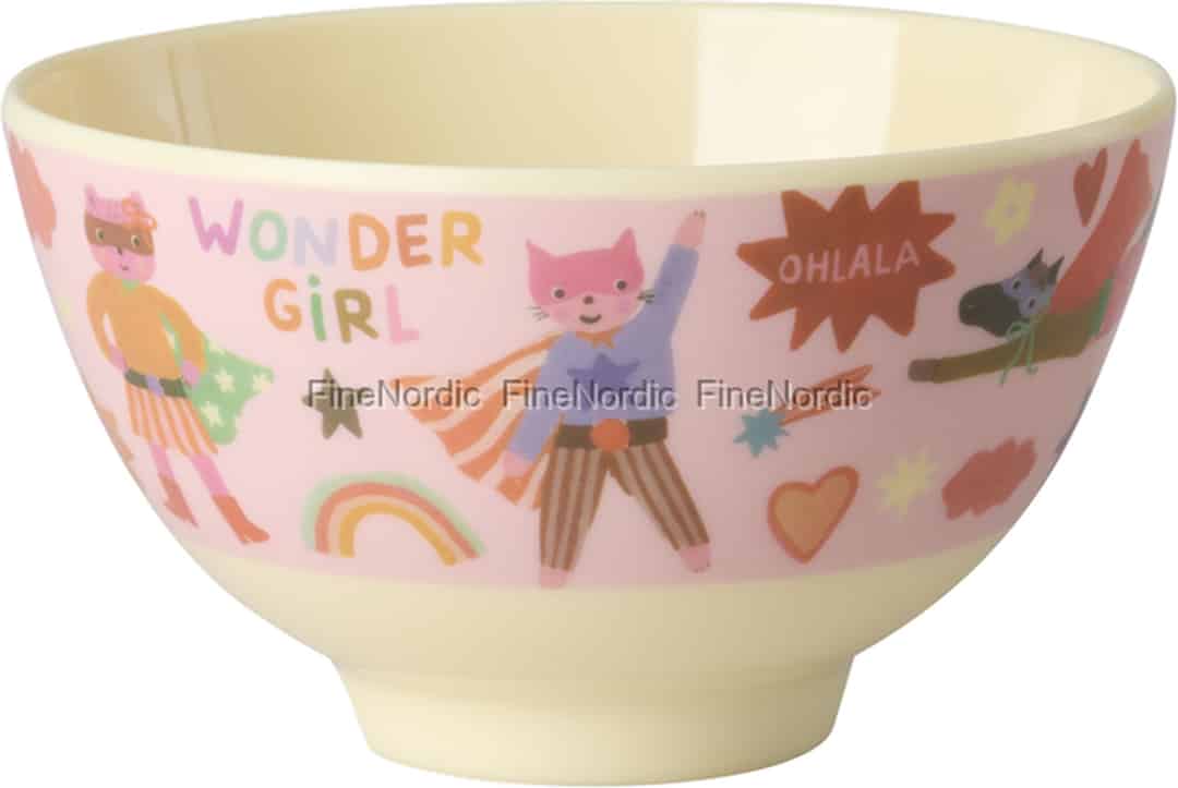 Melaminschale "Hero" klein - Rosa | Rice