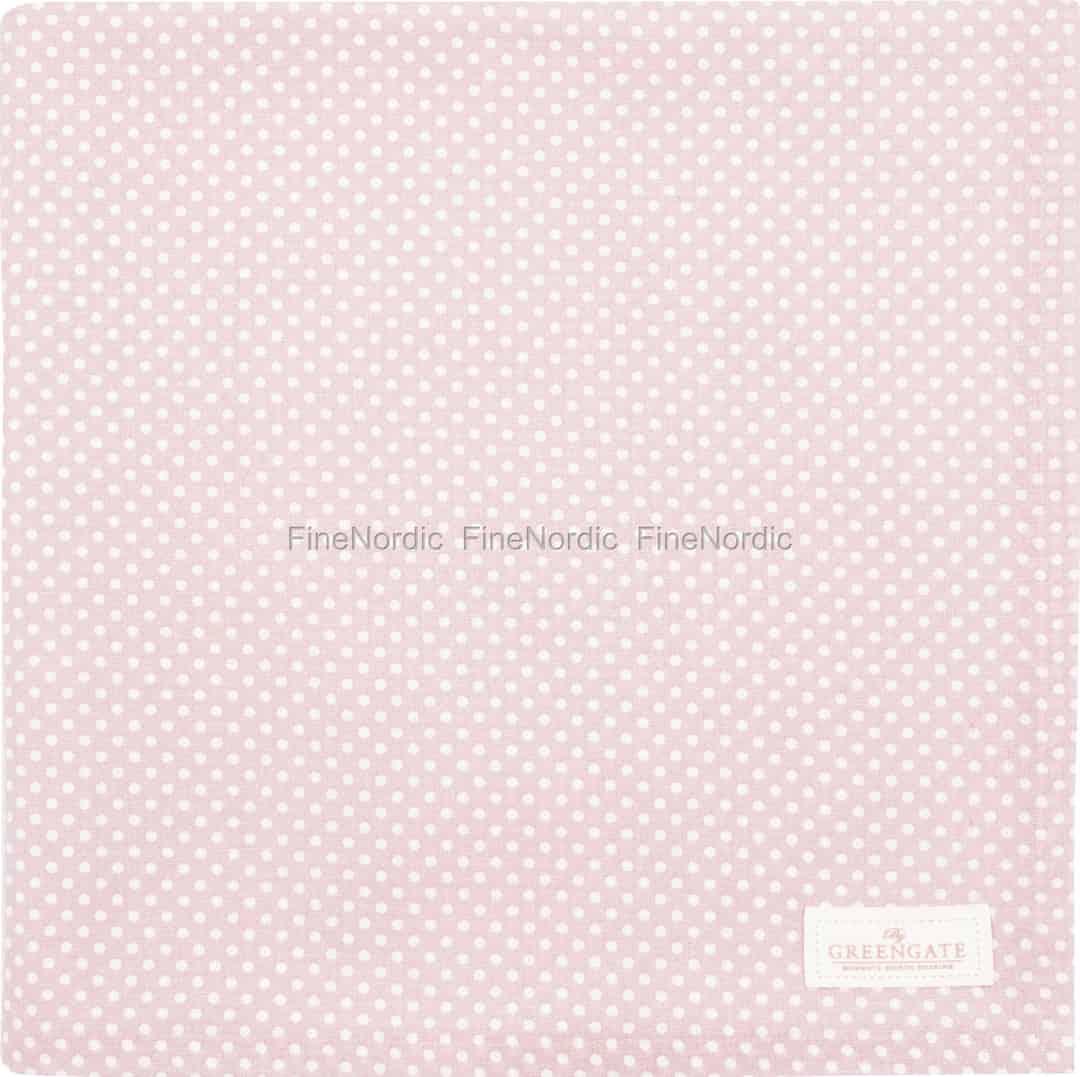 Tischdecke "Dotty Pale Pink" 150 x 150 cm | GreenGate