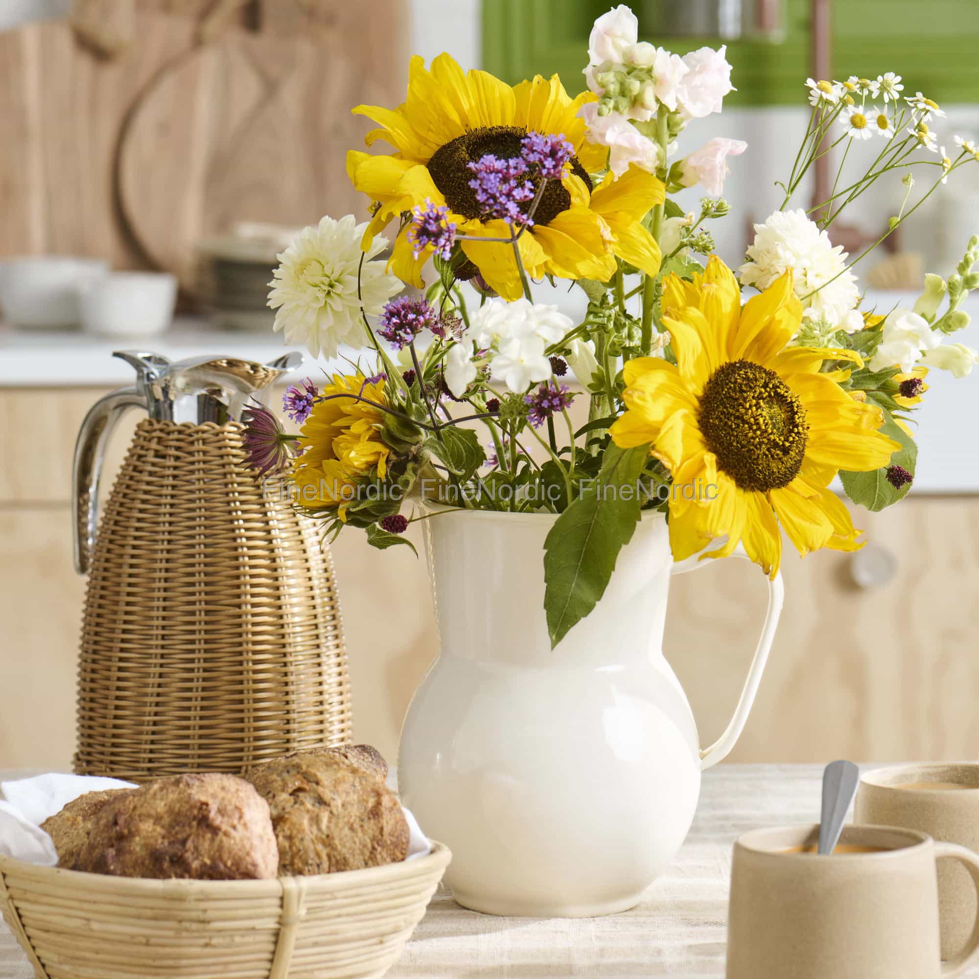 Krug - Emaille - Creme | Ib Laursen